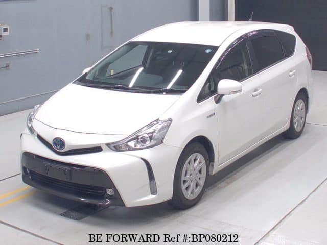 Used 2018 TOYOTA PRIUS ALPHA G/DAA-ZVW41W for Sale BP080212 - BE FORWARD