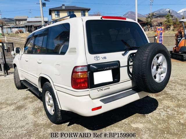 Used 2002 TOYOTA LAND CRUISER/GF-UZJ100W for Sale BP159906 - BE FORWARD