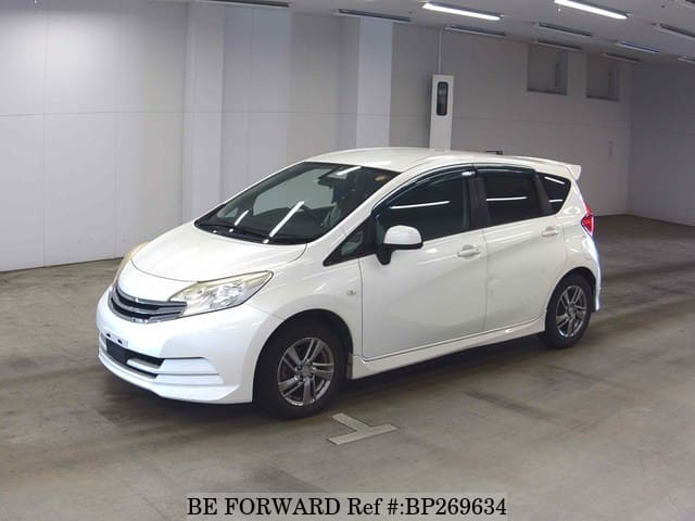 Used 2014 NISSAN NOTE RIDER/DBA-E12 for Sale BP269634 - BE FORWARD