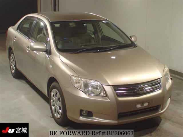 Used 2007 TOYOTA COROLLA AXIO G/DBA-NZE141 for Sale BP306063 - BE FORWARD