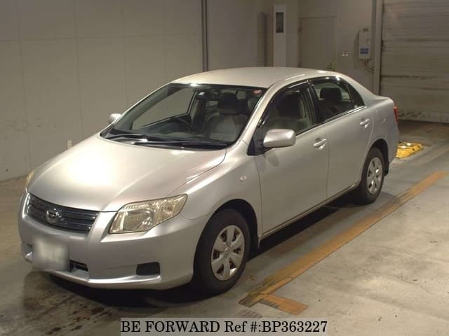 Used 2007 TOYOTA COROLLA AXIO X/DBA-NZE141 for Sale BP363227 - BE FORWARD