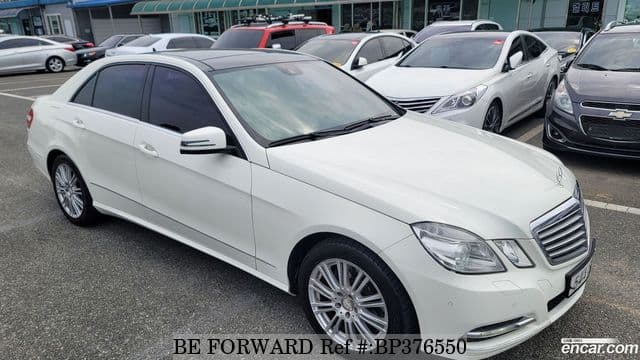 Used 2012 MERCEDES-BENZ E-CLASS for Sale BP376550 - BE FORWARD