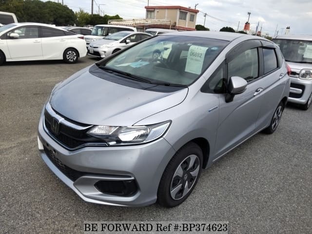 Used 2019 HONDA FIT HYBRID F HONDA SENSING/DAA-GP5 for Sale BP374623 - BE FORWARD