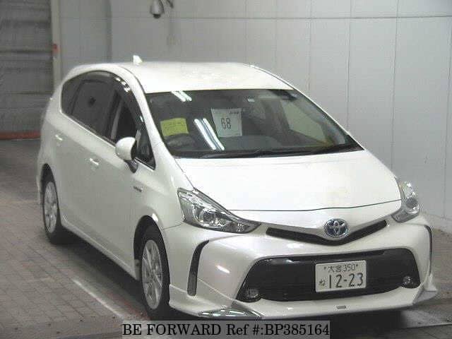 Used 2015 TOYOTA PRIUS ALPHA G/ZVW41W for Sale BP385164 - BE FORWARD