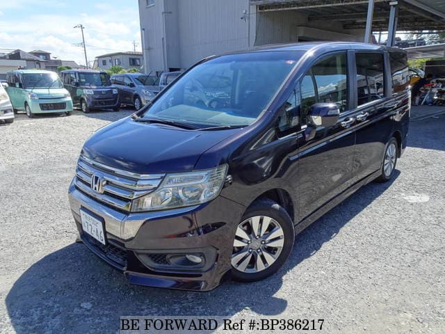 Used 2012 HONDA STEP WGN/DBA-RK5 for Sale BP386217 - BE FORWARD