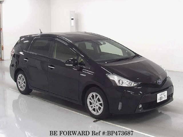 Used 2019 TOYOTA PRIUS ALPHA S2/ZVW41W for Sale BP473687 - BE FORWARD