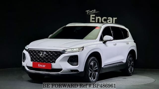 Used 2019 HYUNDAI SANTA FE / Smart Key,Back Camera for Sale BP486961 ...
