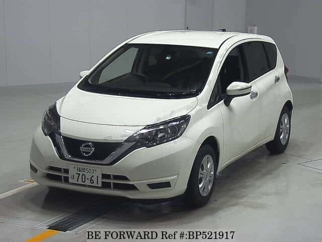 Used 2017 NISSAN NOTE X/DBA-E12 for Sale BP521917 - BE FORWARD