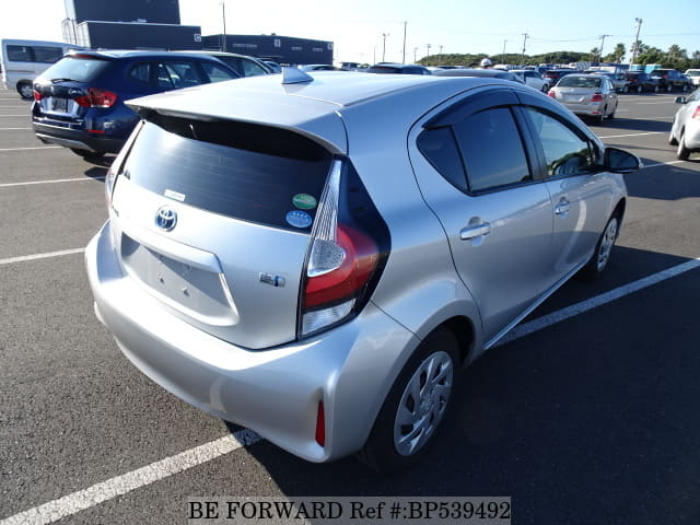 Used 2018 TOYOTA AQUA HYBRID L/DAA-NHP10 for Sale BP539492 - BE FORWARD
