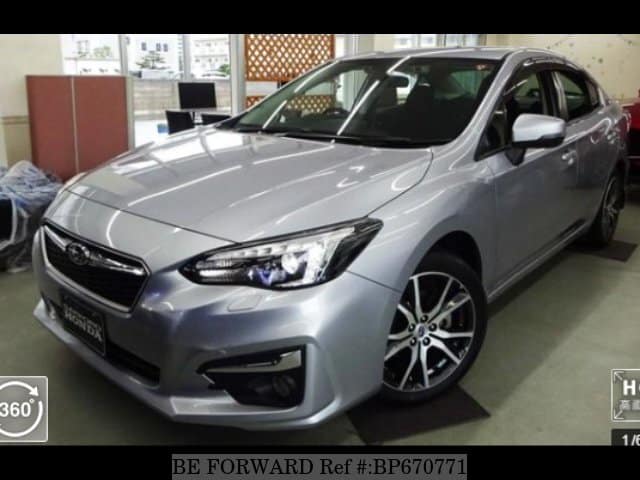 Used 2017 SUBARU IMPREZA G4 4WD2.0i-L/GK7 for Sale BP670771 - BE FORWARD