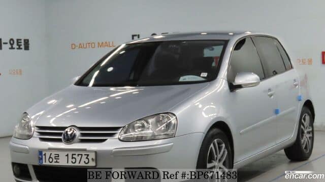 Used 2008 VOLKSWAGEN GOLF for Sale BP671483 - BE FORWARD
