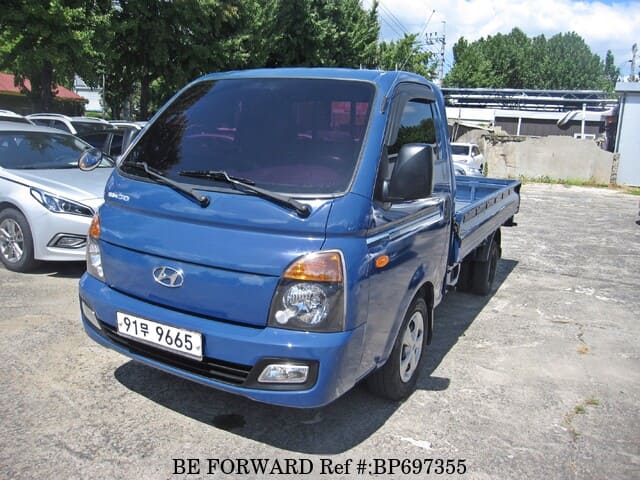 Used 2016 HYUNDAI PORTER for Sale BP697355 - BE FORWARD