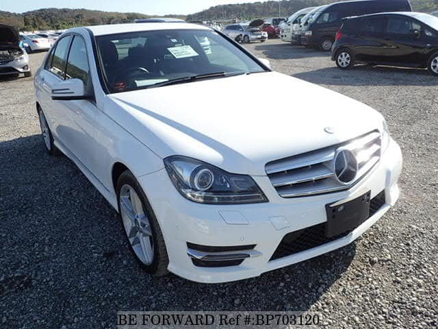 Used 2014 MERCEDES-BENZ C-CLASS C200 AVANTGARDE AMG SPORTS P/DBA-204048 ...
