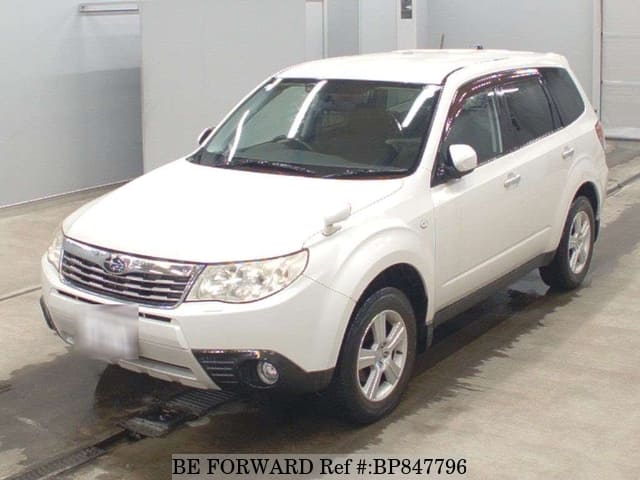 Used 2008 SUBARU FORESTER 2.0XS/DBA-SH5 for Sale BP847796 - BE FORWARD