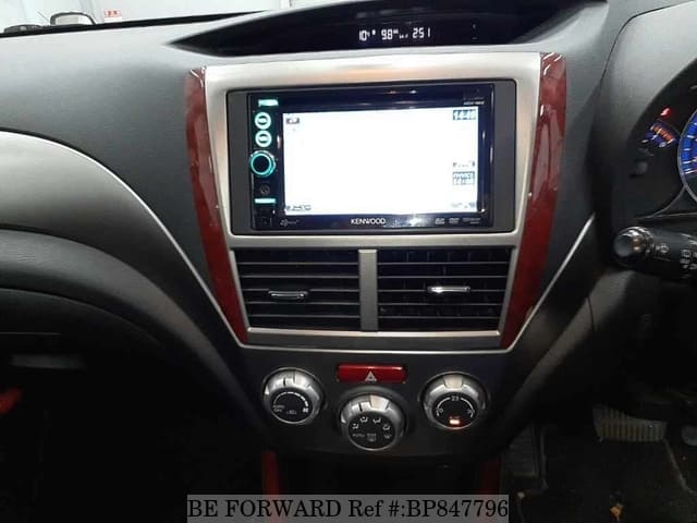 Used 2008 SUBARU FORESTER 2.0XS/DBA-SH5 for Sale BP847796 - BE FORWARD