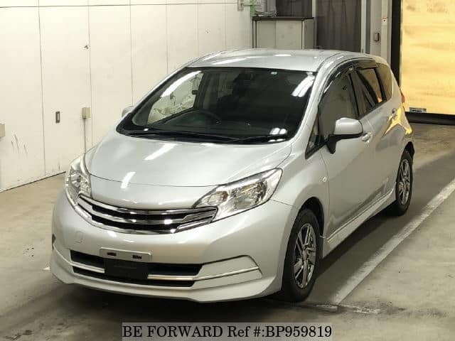 Used 2013 NISSAN NOTE RIDER /DBA-E12 for Sale BP959819 - BE FORWARD
