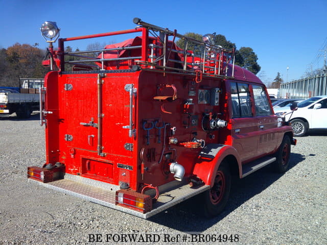Used 1993 TOYOTA LAND CRUISER FIRE ENGINE/U-HZJ75 for Sale BR064948 ...