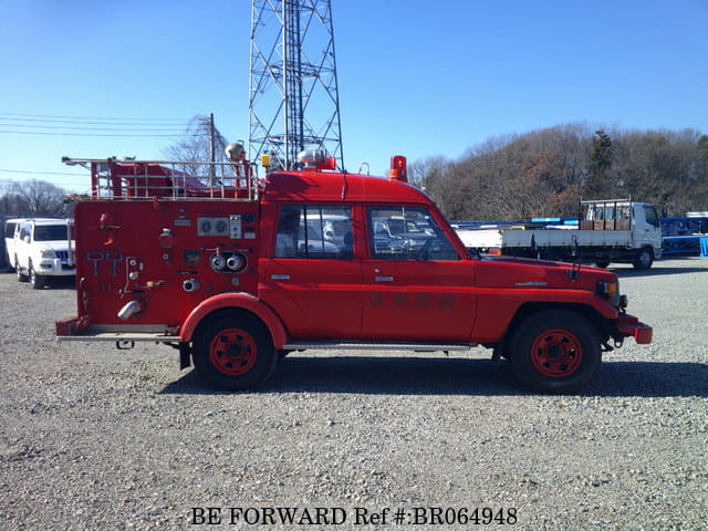 Used 1993 TOYOTA LAND CRUISER FIRE ENGINE/U-HZJ75 for Sale BR064948 ...