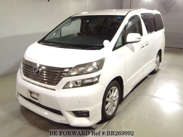 Used 2009 TOYOTA VELLFIRE 2.4Z PLATINUM SELECTION/DBA-ANH25W for Sale BR269992 - BE FORWARD