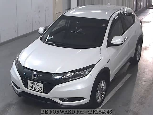 Used 2015 HONDA VEZEL HYBRID X/DAA-RU4 for Sale BR284346 - BE FORWARD