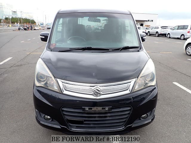 Used 2015 SUZUKI SOLIO BLACK AND WHITE 2 DJE/DBA-MA15S for Sale ...