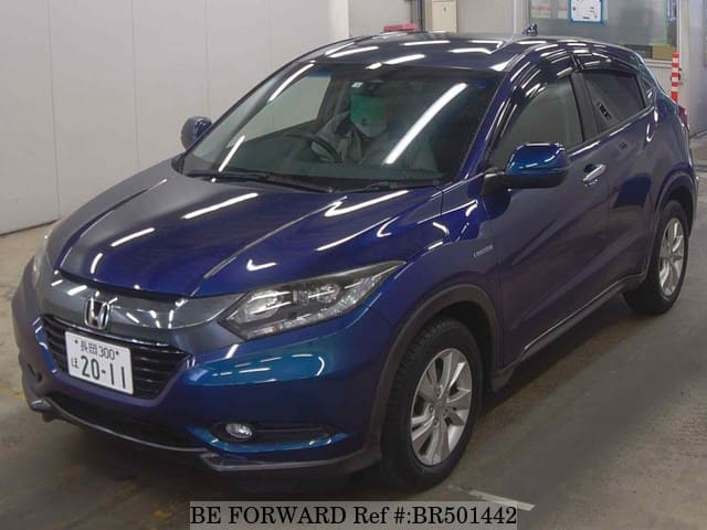Used 2014 HONDA VEZEL HYBRID X/DAA-RU3 for Sale BR501442 - BE FORWARD