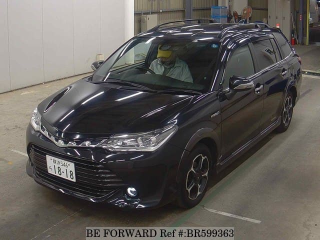 Used 2015 TOYOTA COROLLA FIELDER HYBRID G CROSS FIELDER/DAA-NKE165G for ...