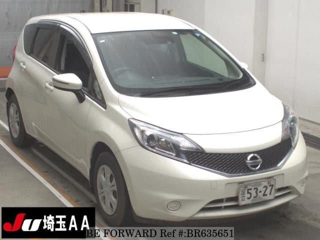Used 2015 NISSAN NOTE X DIG-S/DBA-E12 for Sale BR635651 - BE FORWARD