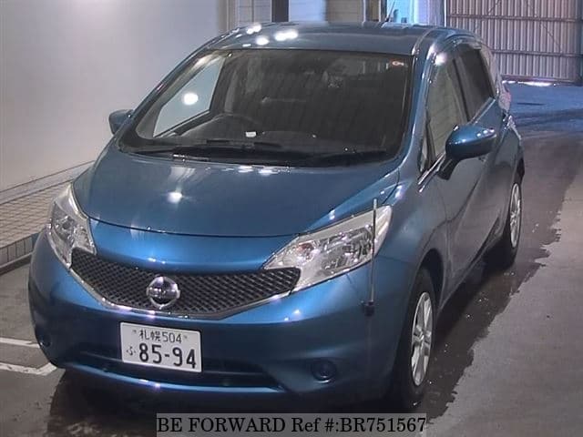 Used 2015 NISSAN NOTE X/DBA-E12 for Sale BR751567 - BE FORWARD