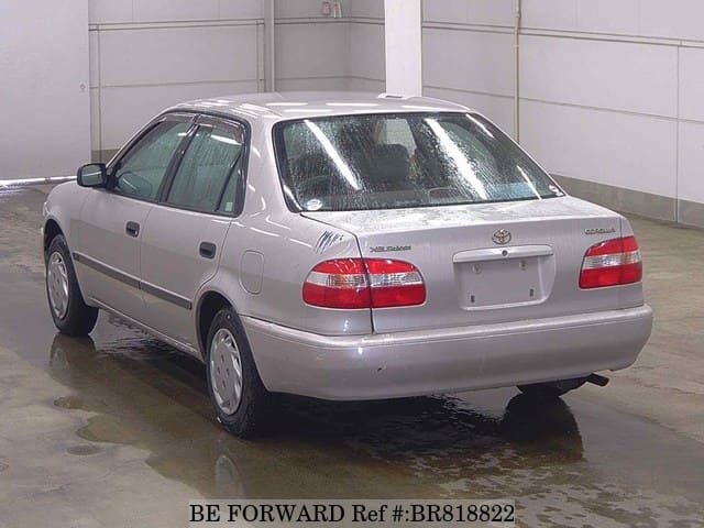 Used 1999 TOYOTA COROLLA SEDAN LX/GF-EE111 for Sale BR818822 - BE FORWARD