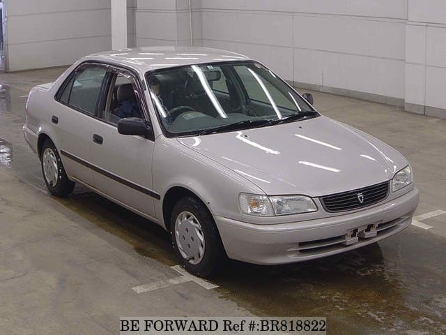 Used 1999 TOYOTA COROLLA SEDAN LX/GF-EE111 for Sale BR818822 - BE FORWARD