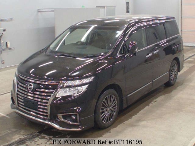 Used 2015 NISSAN ELGRAND 250 HIGHWAY STAR URBAN CHROME/DBA-TE52 for Sale BT116195 - BE FORWARD