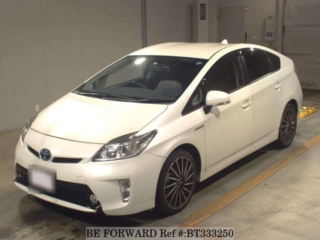 Used 2015 TOYOTA PRIUS HYBRID S/DAA-ZVW30 for Sale BT333250 - BE FORWARD