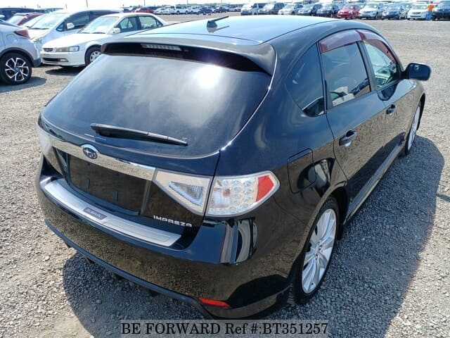 Used 2009 SUBARU IMPREZA 2.0I-S/DBA-GH7 for Sale BT351257 - BE FORWARD
