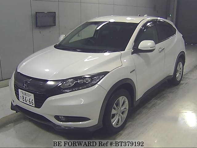 Used 2016 HONDA VEZEL HYBRID X/DAA-RU3 for Sale BT379192 - BE FORWARD