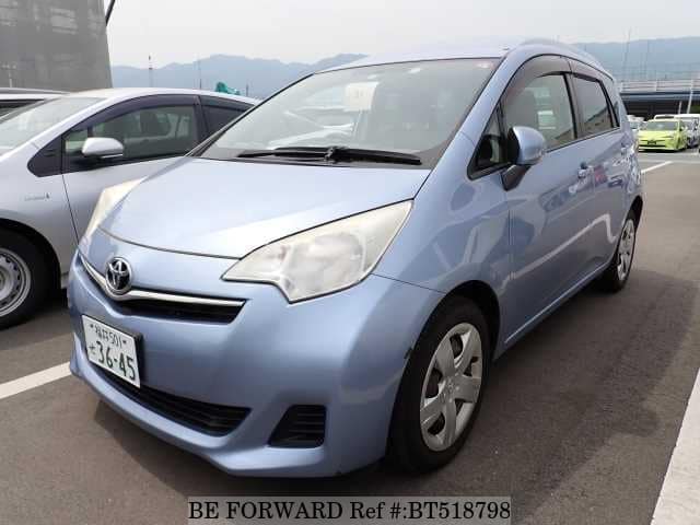 Used 2013 TOYOTA RACTIS X TYPE1/DBA-NSP122 for Sale BT518798 - BE FORWARD