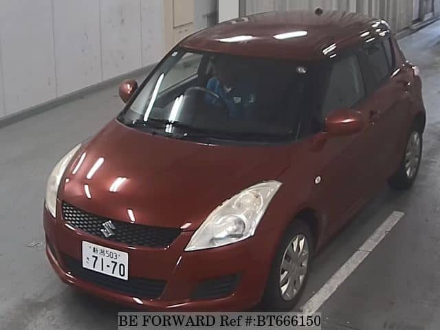 Used 2012 SUZUKI SWIFT XG/DBA-ZD72S for Sale BT666150 - BE FORWARD