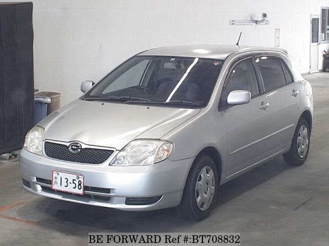 Used 2001 TOYOTA COROLLA RUNX X G EDITION/TA-NZE121 for Sale BT708832 - BE FORWARD
