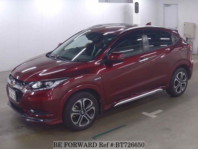 Used 2015 HONDA VEZEL HYBRID Z/DAA-RU3 for Sale BT726650 - BE FORWARD