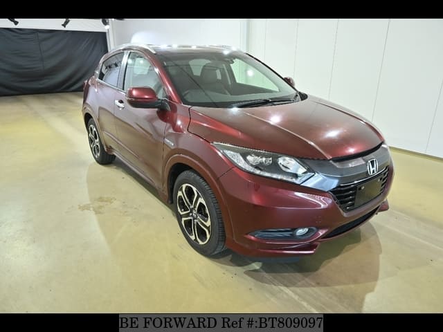 Used 2015 HONDA VEZEL HYBRID Z/DAA-RU3 for Sale BT809097 - BE FORWARD