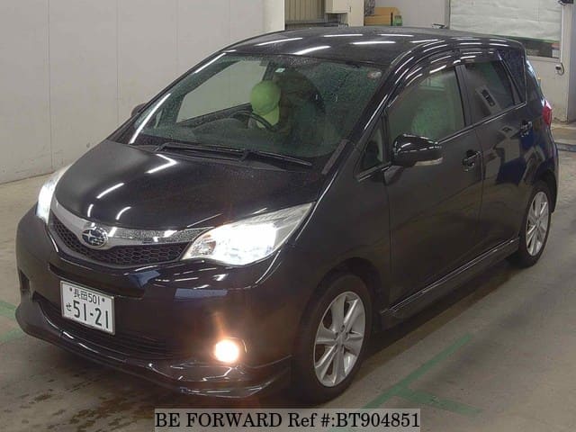 Used 2012 SUBARU TREZIA 1.5I-S/DBA-NCP125X for Sale BT904851 - BE FORWARD