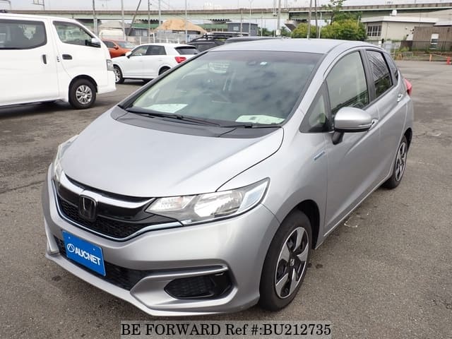 Used 2019 HONDA FIT HYBRID F/DAA-GP5 for Sale BU212735 - BE FORWARD