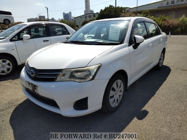 Used 2012 TOYOTA COROLLA AXIO/DBA-NZE161 for Sale BU247001 - BE FORWARD