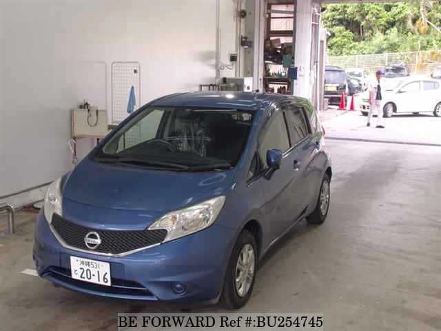 Used 2015 NISSAN NOTE X/DBA-E12 for Sale BU254745 - BE FORWARD