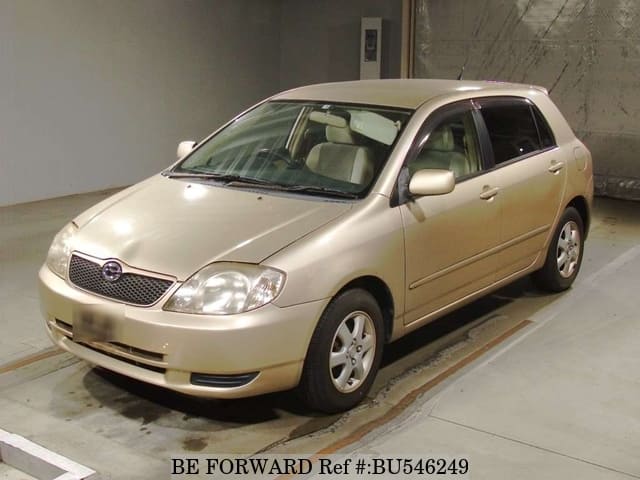 Used 2001 TOYOTA COROLLA RUNX X G EDITION/TA-NZE121 for Sale BU546249 - BE FORWARD