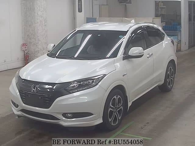 Used 2015 HONDA VEZEL HYBRID Z/DAA-RU3 for Sale BU554058 - BE FORWARD