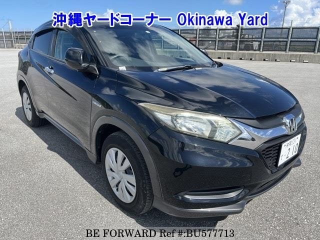 Used 2014 HONDA VEZEL HYBRID /DAA-RU3 for Sale BU577713 - BE FORWARD