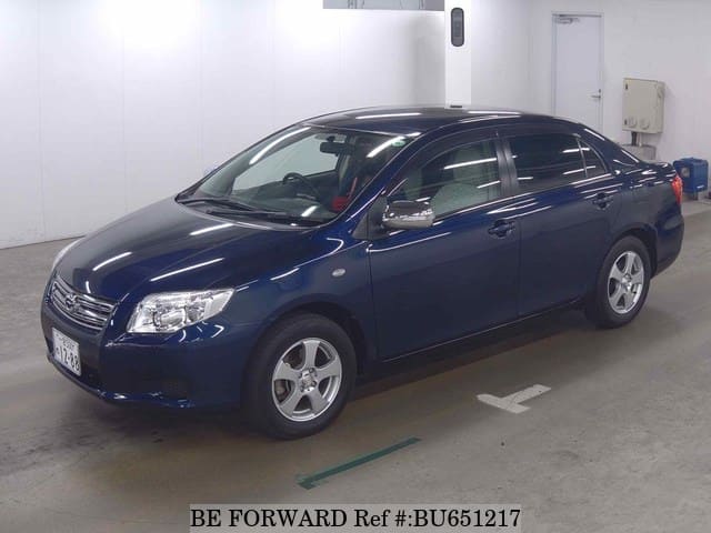 Used 2007 TOYOTA COROLLA AXIO G/DBA-NZE141 for Sale BU651217 - BE FORWARD