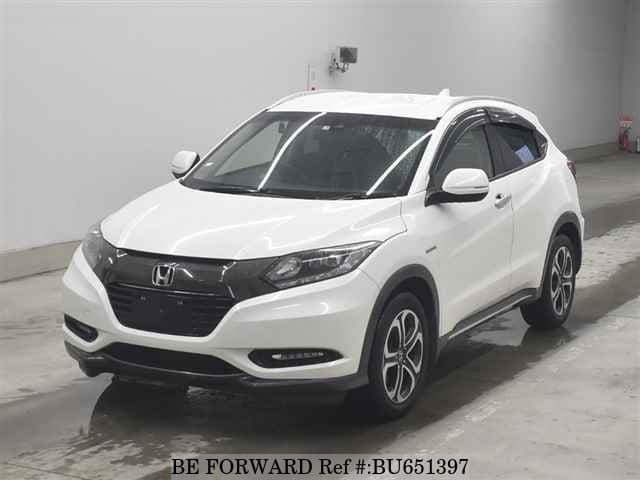 Used 2017 HONDA VEZEL HYBRID X HONDA SENSING BRILLIANT/DAA-RU3 for Sale ...