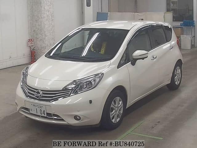 Used 2015 NISSAN NOTE MEDALIST /DBA-E12 for Sale BU840725 - BE FORWARD